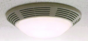 Horizontal Ceiling Fan with Light | 50 CFM | V-2280