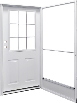 KINRO 7660 Series Combo Door 6" Jamb | 34" x 76" | Right Hand